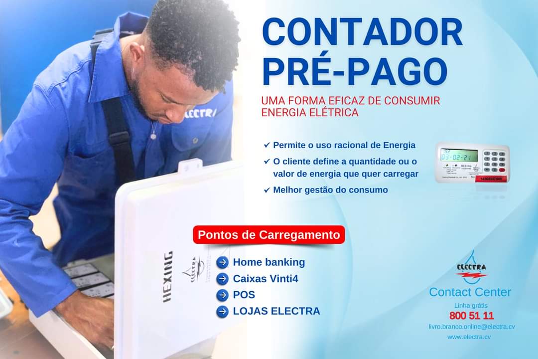 Electra. Serviço pré-pago já está disponível em São Vicente | OPAÍS.cv